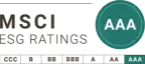 Morgan holds an MSCI ESG Rating of AAA